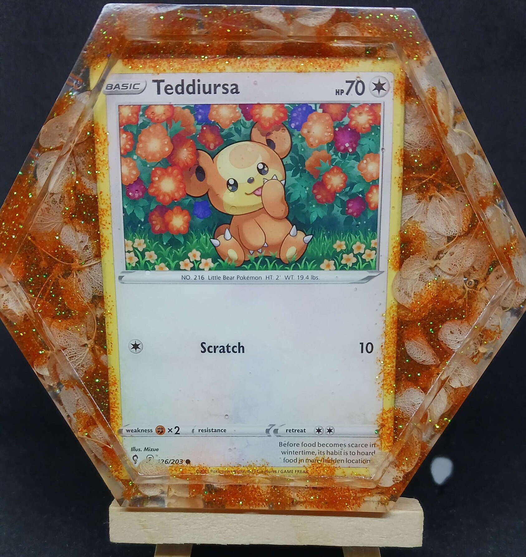 Teddiursa Pokemon Card