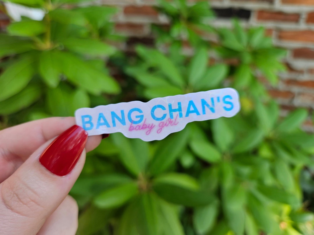 Stray Kids "bang Chan's Baby Girl" Sticker / Laptop Decal / Waterbottle ...