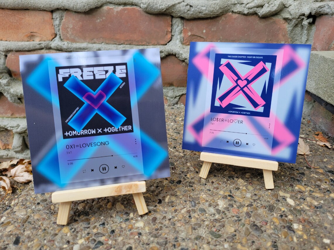 TXT Album Art Print / K-pop Wall Decor / Tomorrow X Together - Etsy