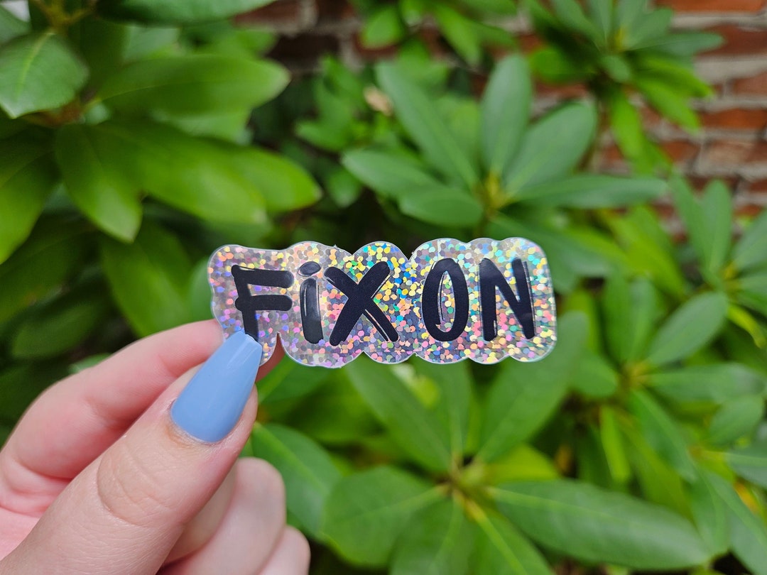 ATEEZ fix On Holographic Glitter Sticker / K-pop ATEEZ / Laptop Decal ...