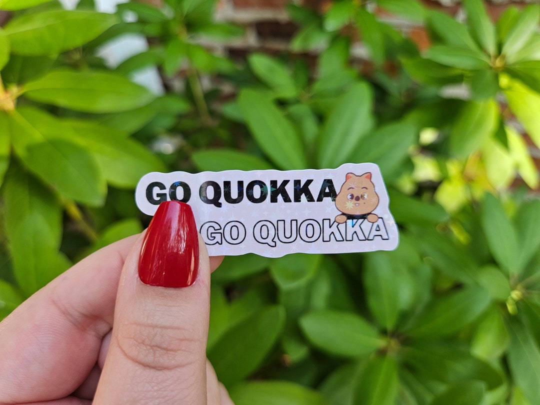 Stray Kids go Quokka Han Sticker / Laptop Decal / Waterbottle Sticker ...