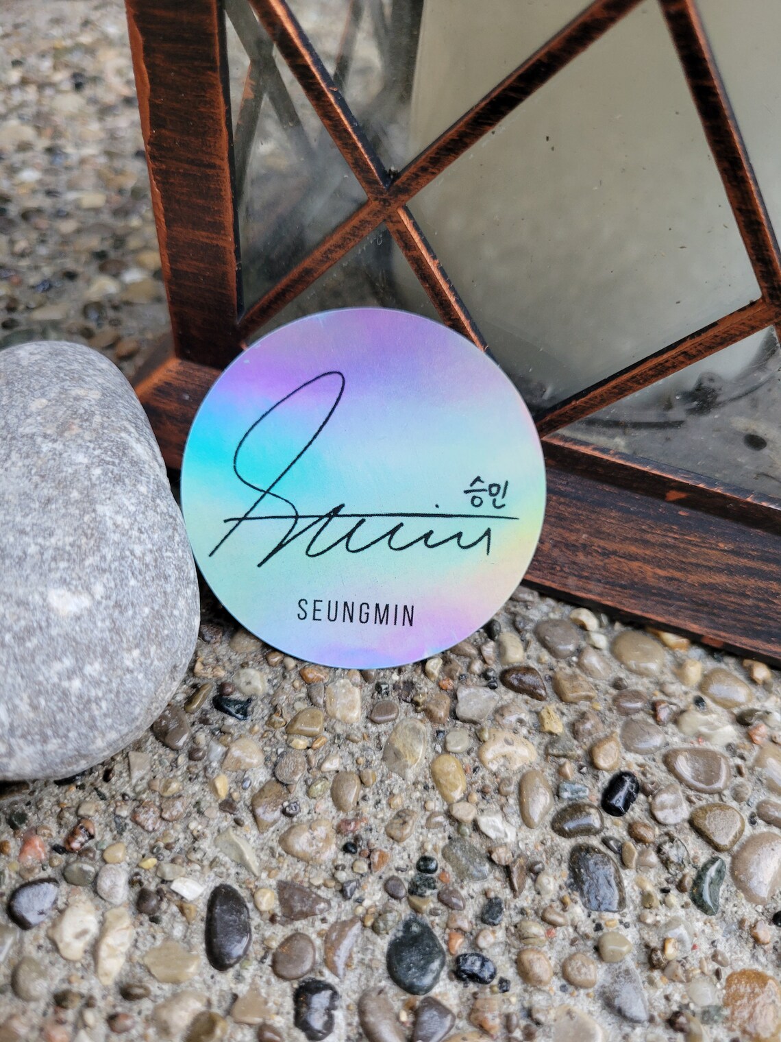 Stray Kids Signature-inspired Holographic Stickers / Laptop - Etsy