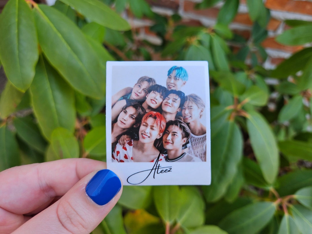 ATEEZ Group Portrait Photo Sticker / Laptop Decal / Waterbottle Sticker ...