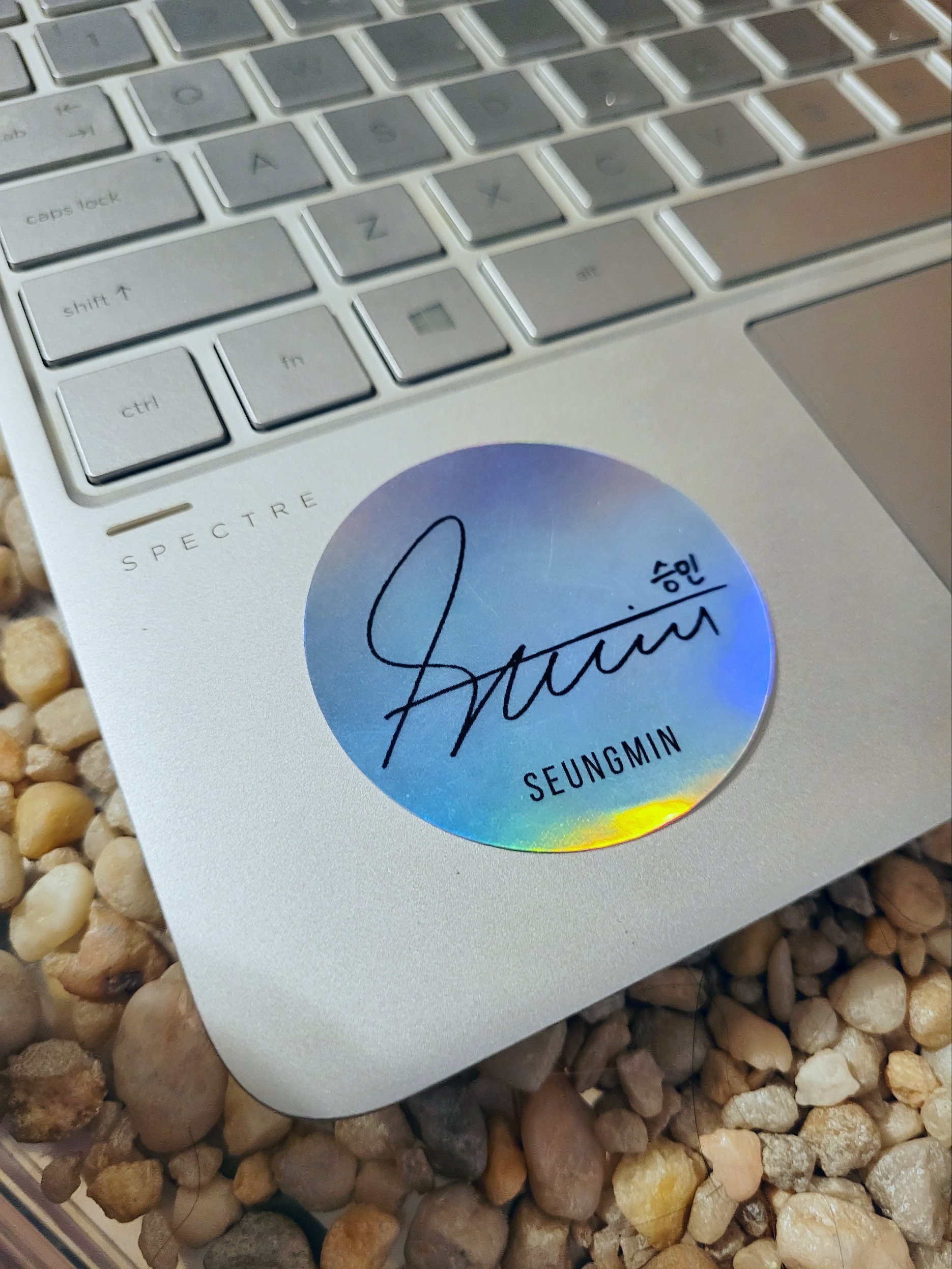 Stray Kids Signature-inspired Holographic Stickers / Laptop - Etsy