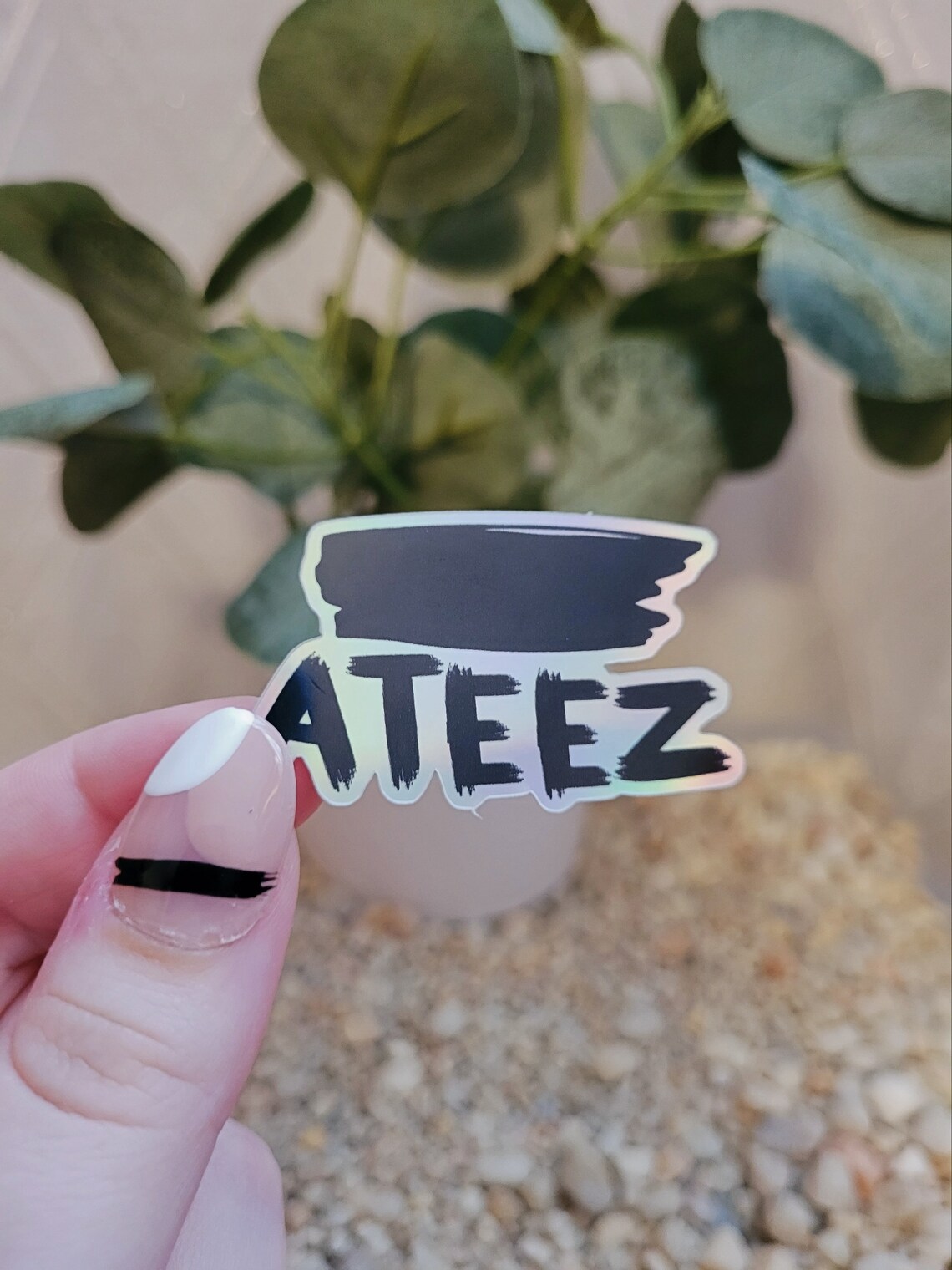 Ateez Holographic Sticker / Laptop Decal / Waterbottle Sticker - Etsy