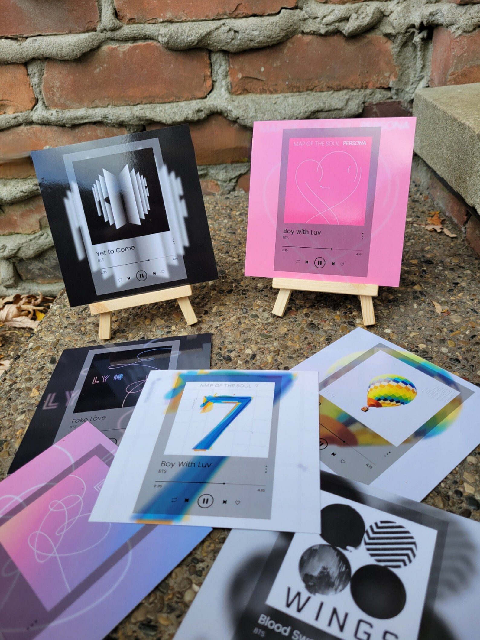 BTS Album Art Print / K-pop Wall Decor / Bangtan Boys Display - Etsy