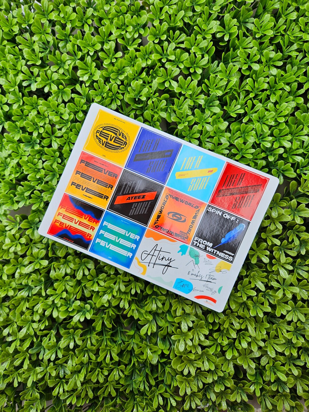 ATEEZ Album-inspired Artwork Sticker Sheet / Stray Kids Laptop Decal ...