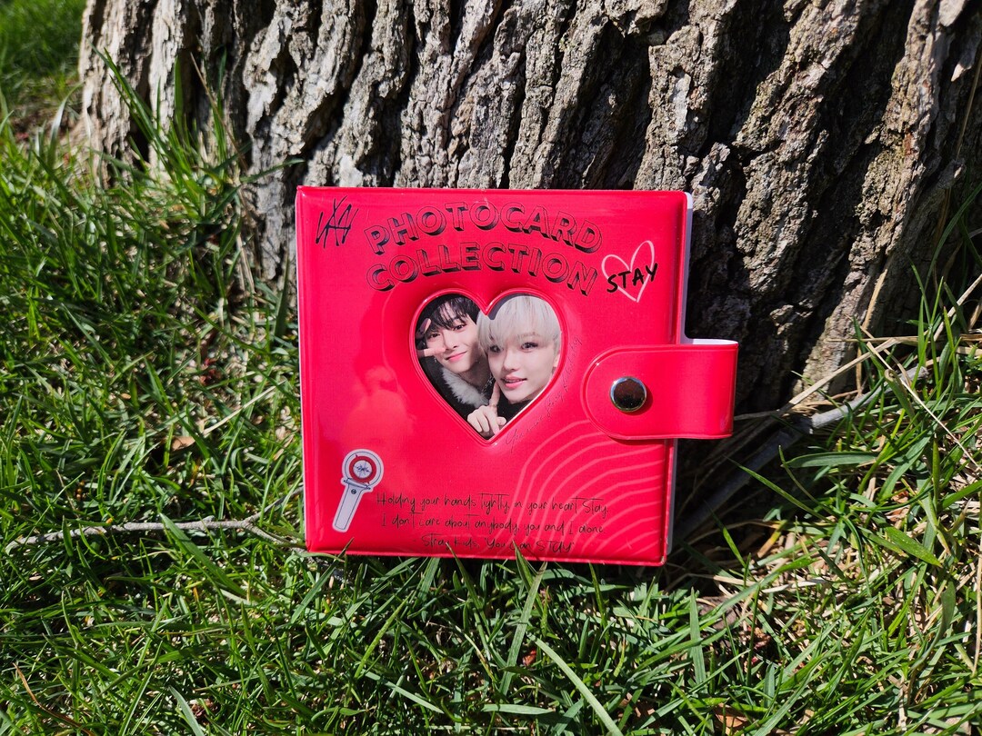 STRAY KIDS Inspired Photocard Binder / Postcard Book / STAY Photo Album ...