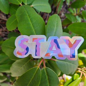 Stray Kids stay Holographic Sticker / Laptop Decal / Waterbottle ...