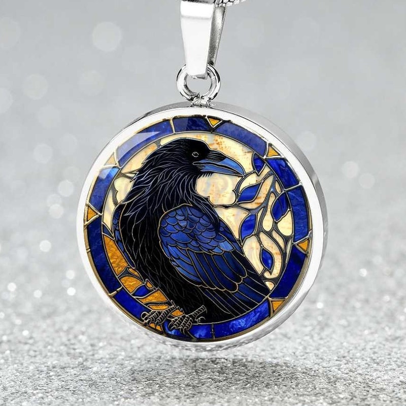 Raven Necklace - Etsy