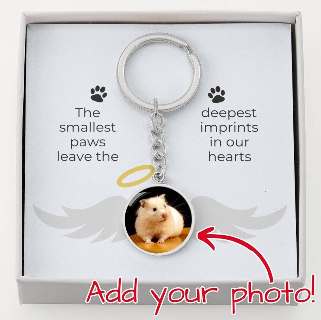 Hamster Memorial Gift | Personalised Hamster Pet Loss Gift - Etsy