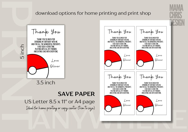 Poke Ball Birthday Invitation, Printable Birthday Invitation, Editable ...