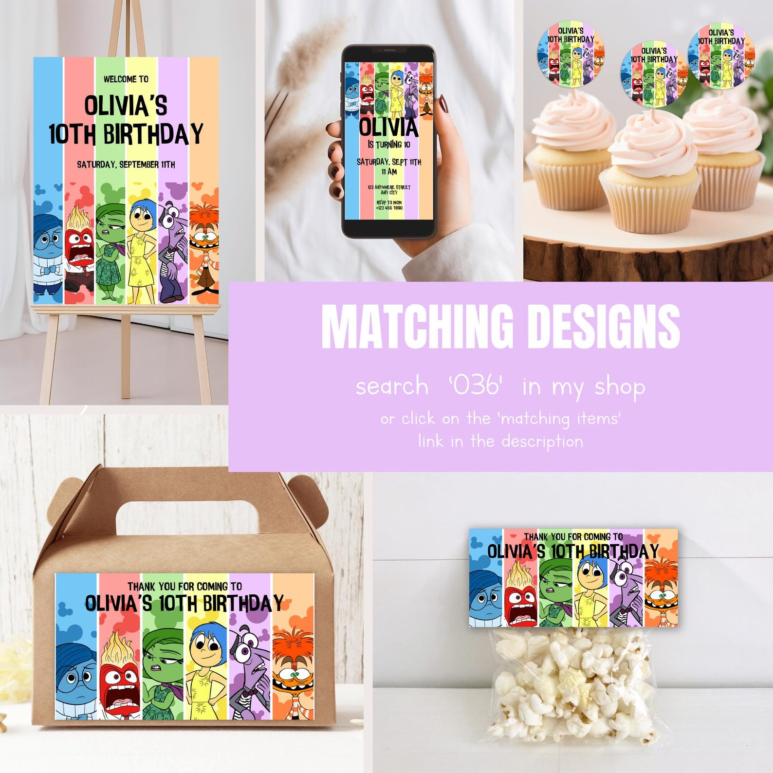 Inside Out Water Bottle Label Template, Printable Inside Out Bottle ...