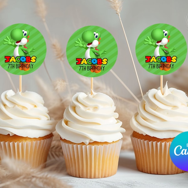 Yoshi Cake Topper - Etsy