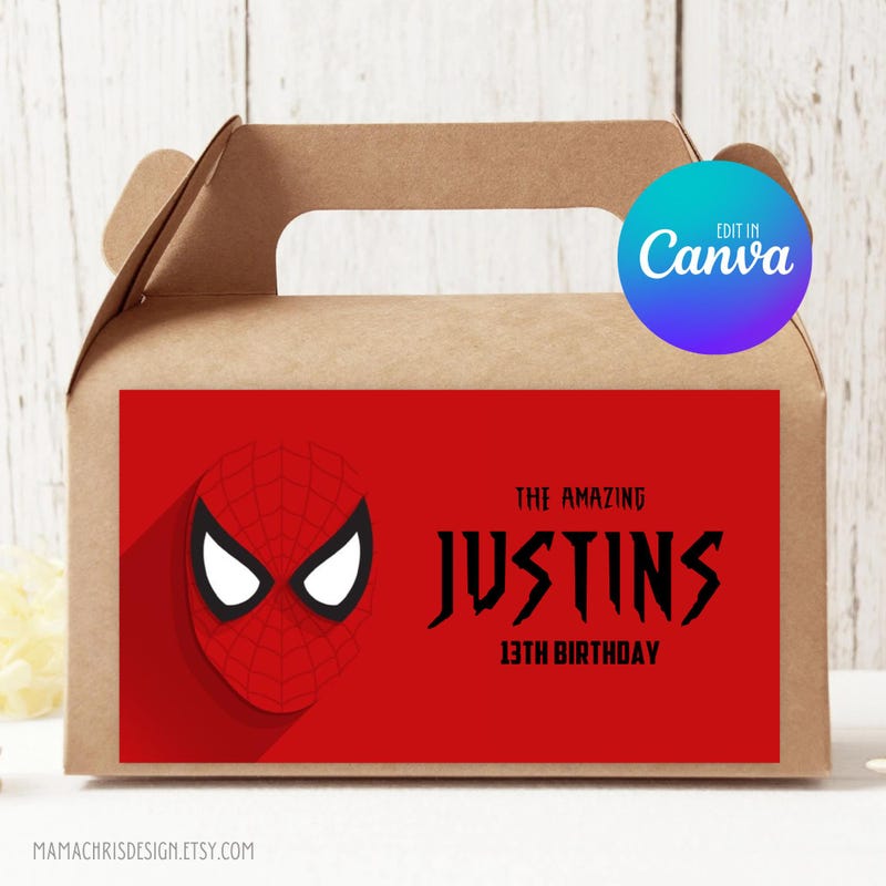 Spiderman Gift Boxes - 60+ Gift Ideas for 2025