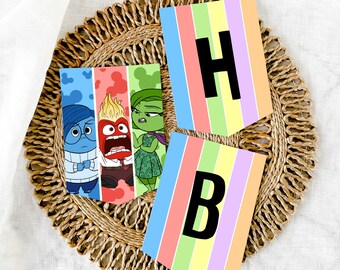 Happy Birthday Banner "inside Out" - Etsy