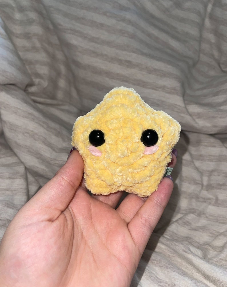 Handmade Crochet Star Plush - Etsy