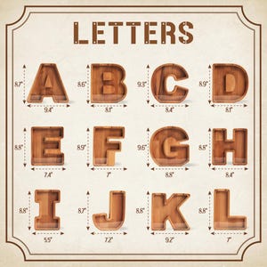 Alphabet Initial Letter Bank, Personalized Piggy Bank, Baby Shower Name ...