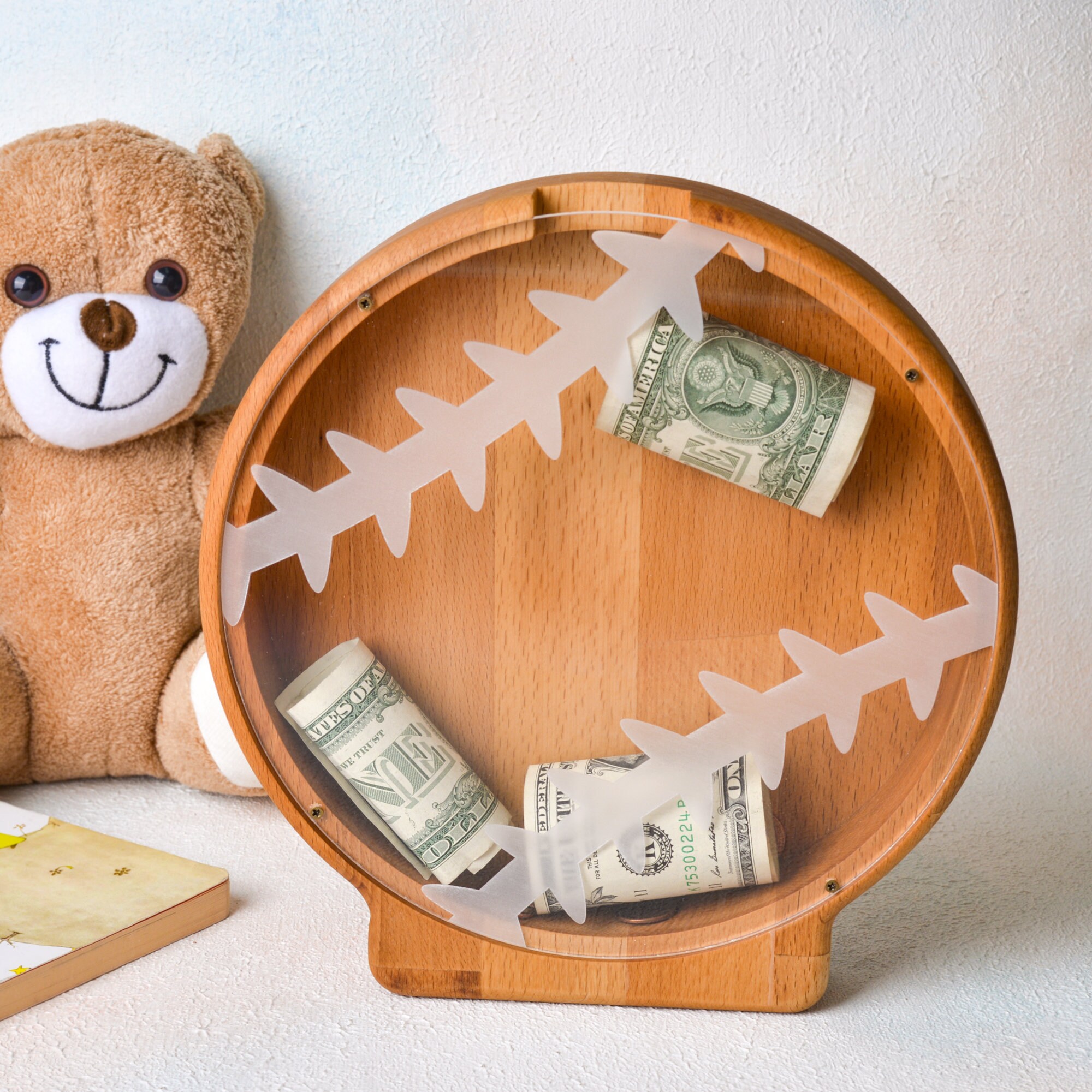 Ice Hockey Helmet Coin Bank Piggy Bank for Boys Handmade - Etsy