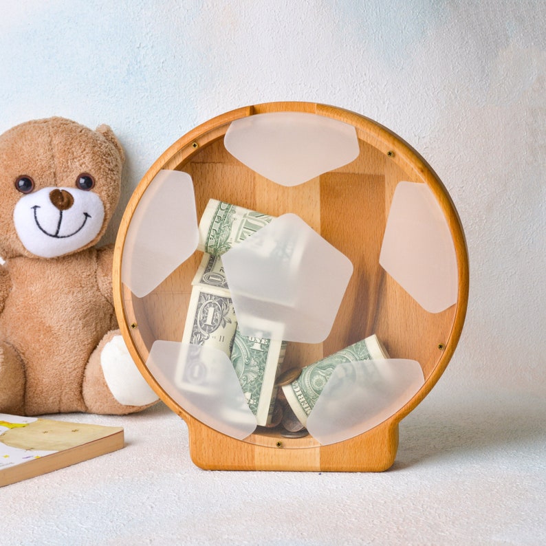 Ice Hockey Helmet Coin Bank Piggy Bank for Boys Handmade - Etsy