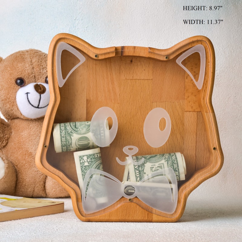 Cat Coin Piggy Bank - Etsy