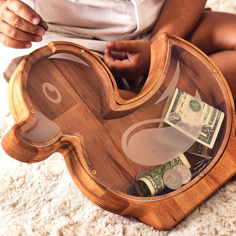 Cute Piggy Bank - Etsy