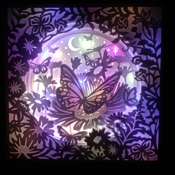Butterfly Shadow Box - Etsy