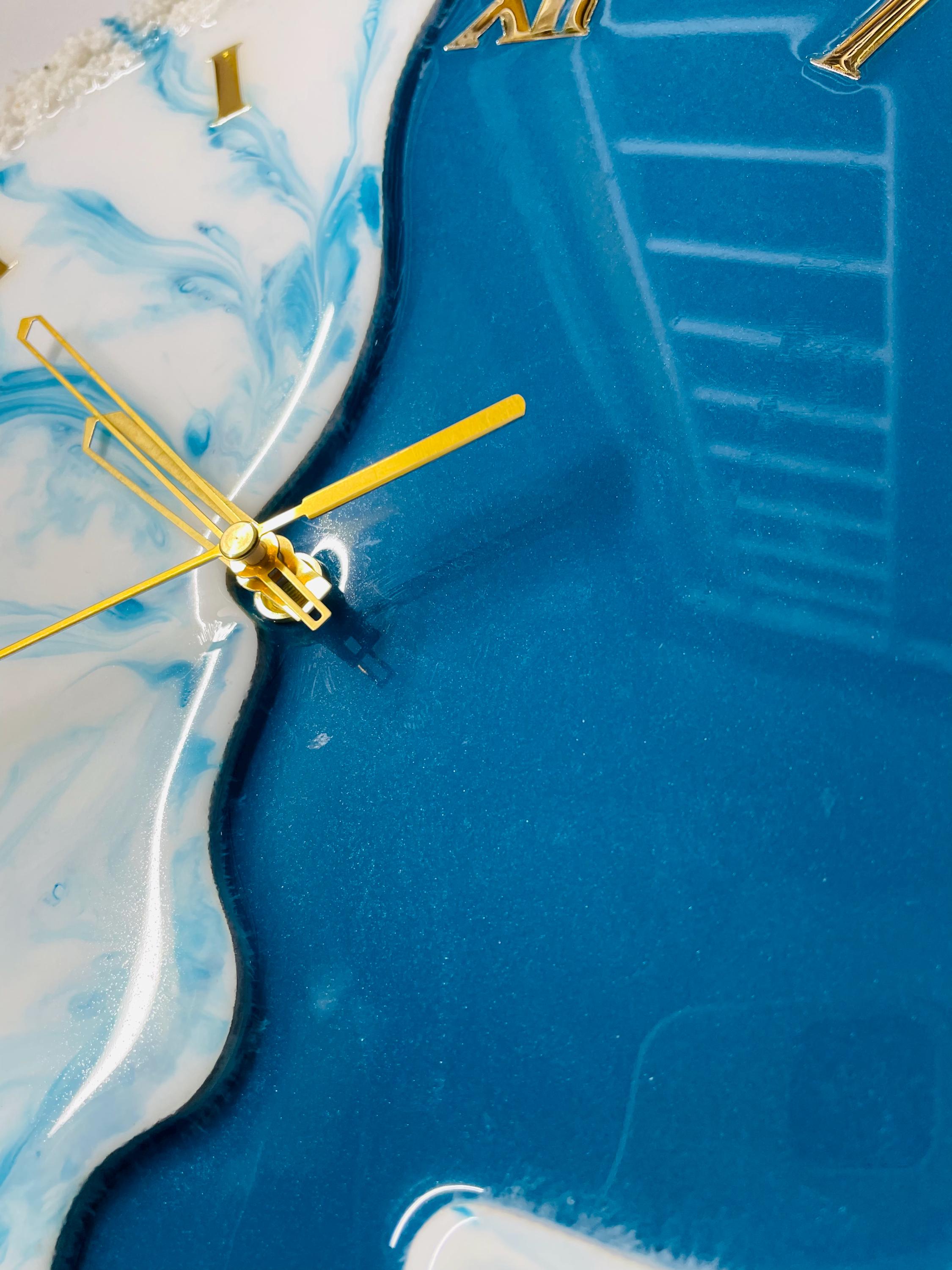 Resin Wall Clock - Etsy