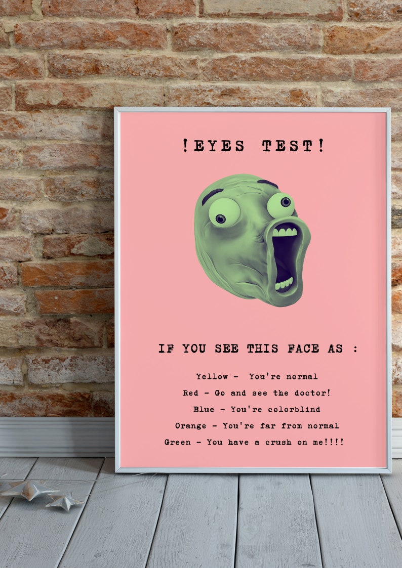 EYES TEST MEMES Printable Png , Pdf File Funny Memes High Resolution ...