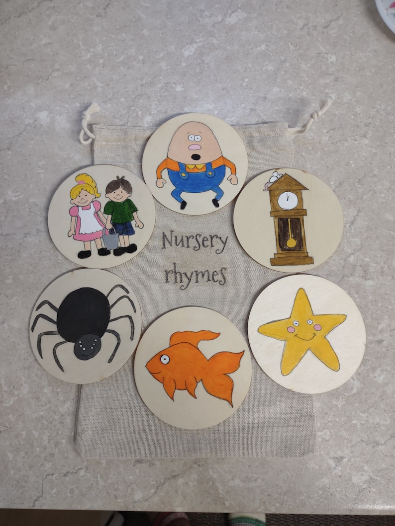 Nursery Rhyme Bags - Etsy