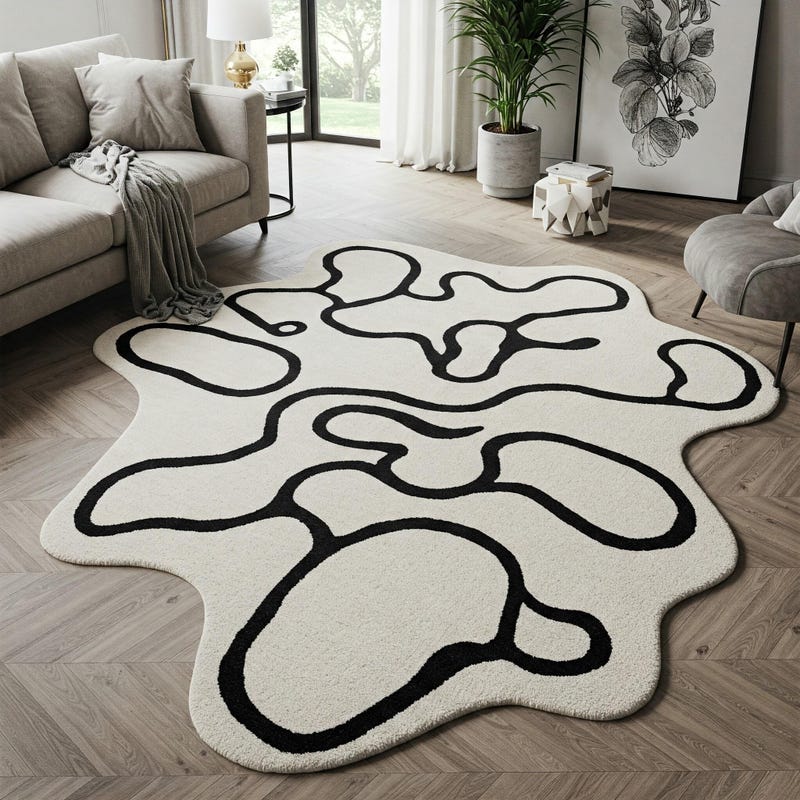 Blob Rug - Etsy