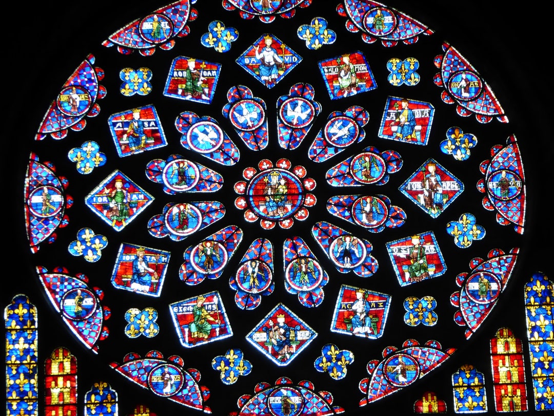 Maria Rosette Chartres a Masterpiece Full of Secret Meanings Photo File ...
