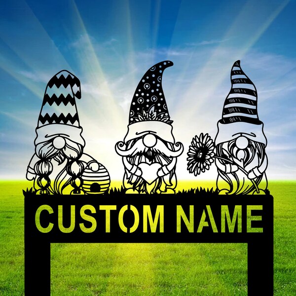 Custom Garden Gnomes - Etsy