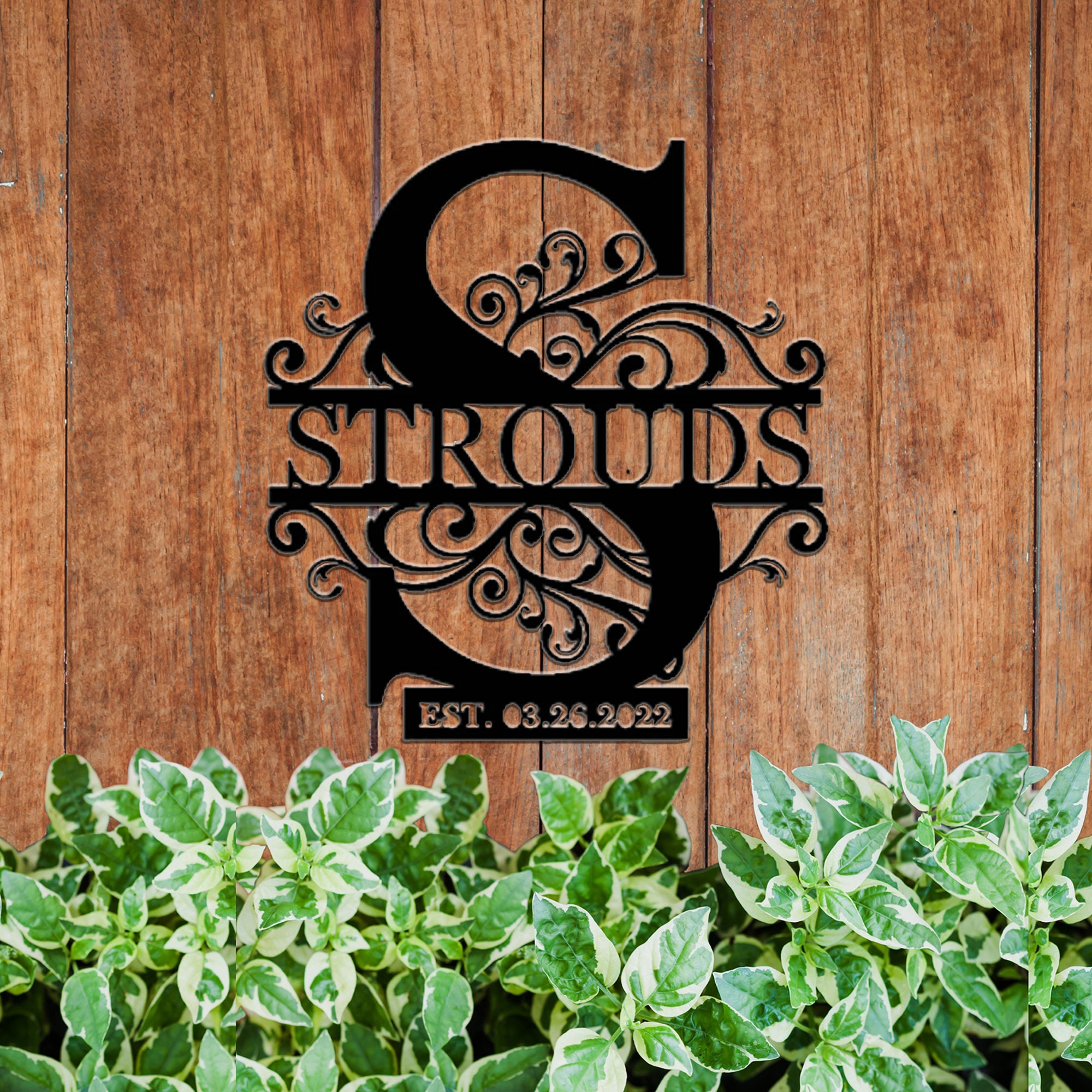 Custom Last Name Metal Signs, Personalized Metal Led Sign,last Name ...