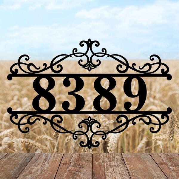 Custom House Numbers - Etsy