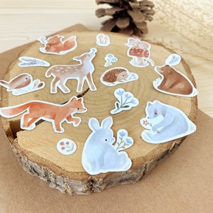Sticker Sheet Woodland Animals | Planner Stickers | Sticker Children ...