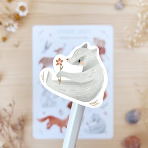 Sticker Sheet Woodland Animals | Planner Stickers | Sticker Children ...