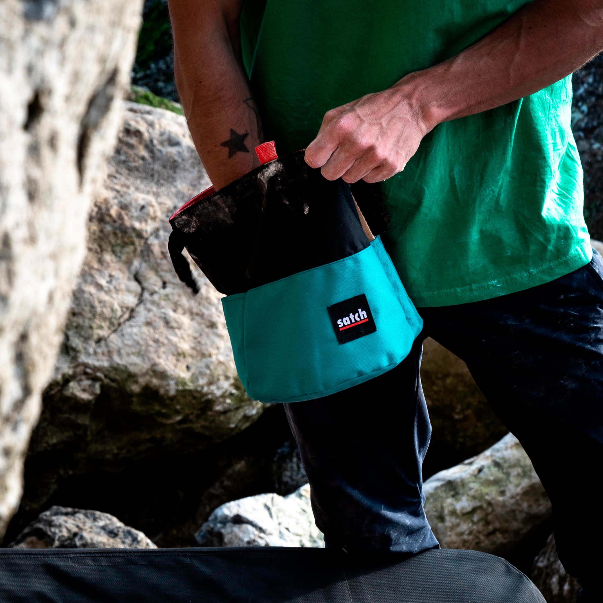 Satch Chalk Bucket MKII Teal. Recycled Polyester and Nylon. - Etsy