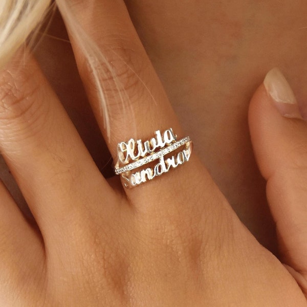 Name Ring - Etsy