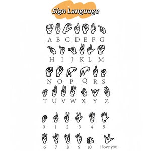 ASL Necklace Name Necklace, Personalized Name Necklace in Sign Language ...