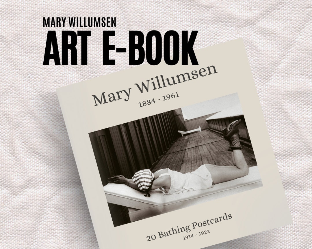 Art E-book: Mary Willumsen and Her 20 Bathing Postcards From 1914-22 - Etsy