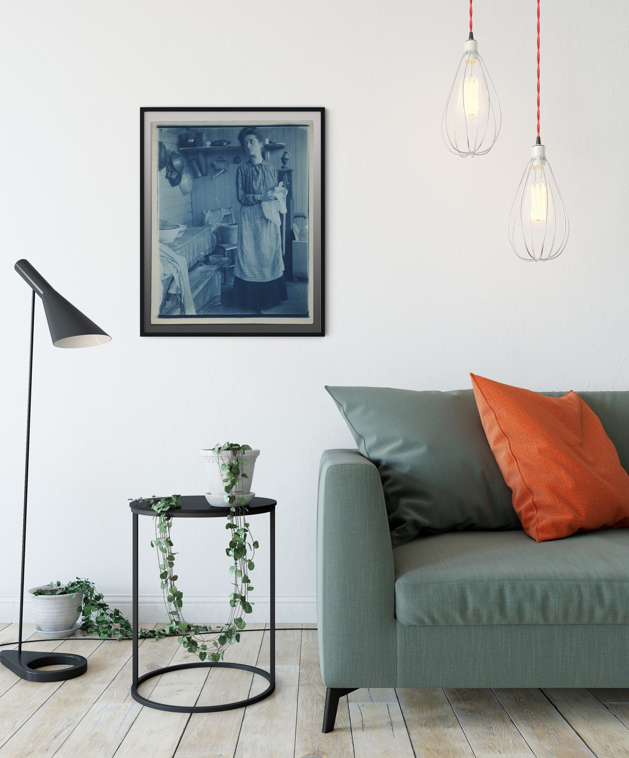 Cyanotype Poster: Frank Bird Masters' Cyanotype, American Railroads in ...