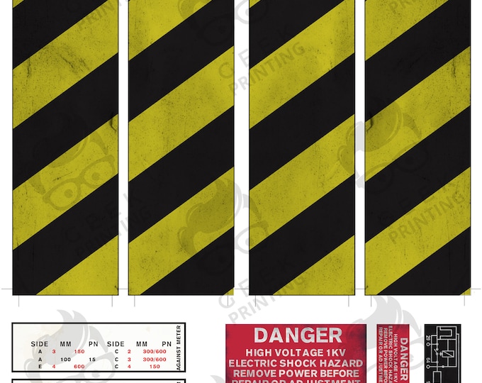 Ghostbusters Weathered Trap Decal / Stickers 1:1 - Etsy