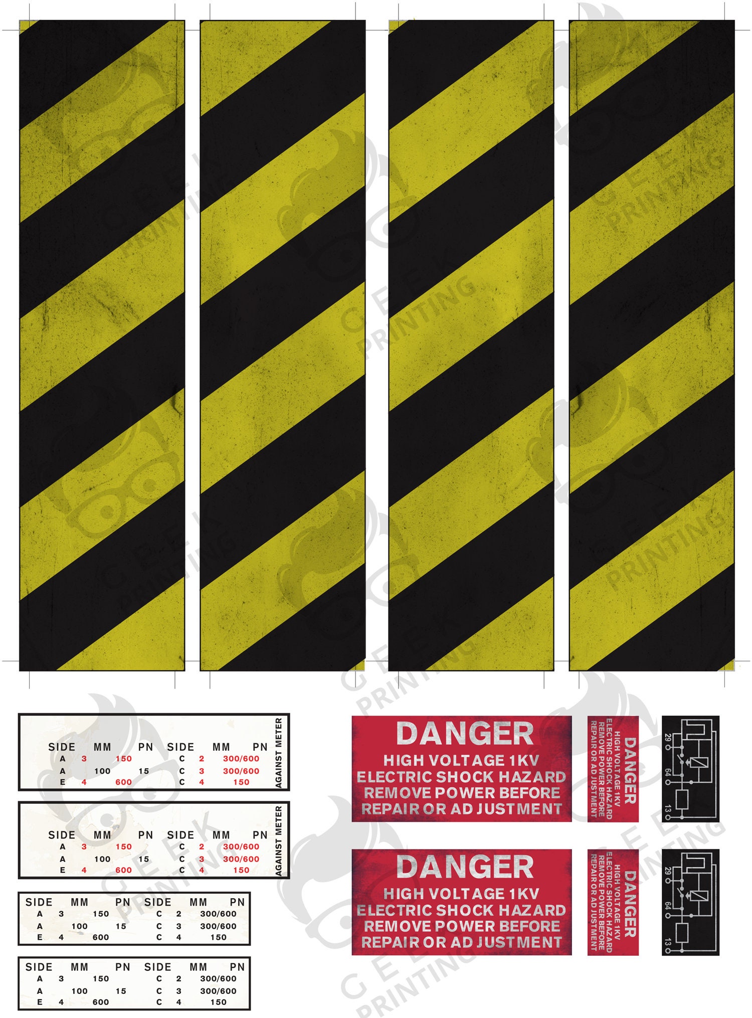 Ghostbusters Weathered Trap Decal / Stickers 1:1 - Etsy