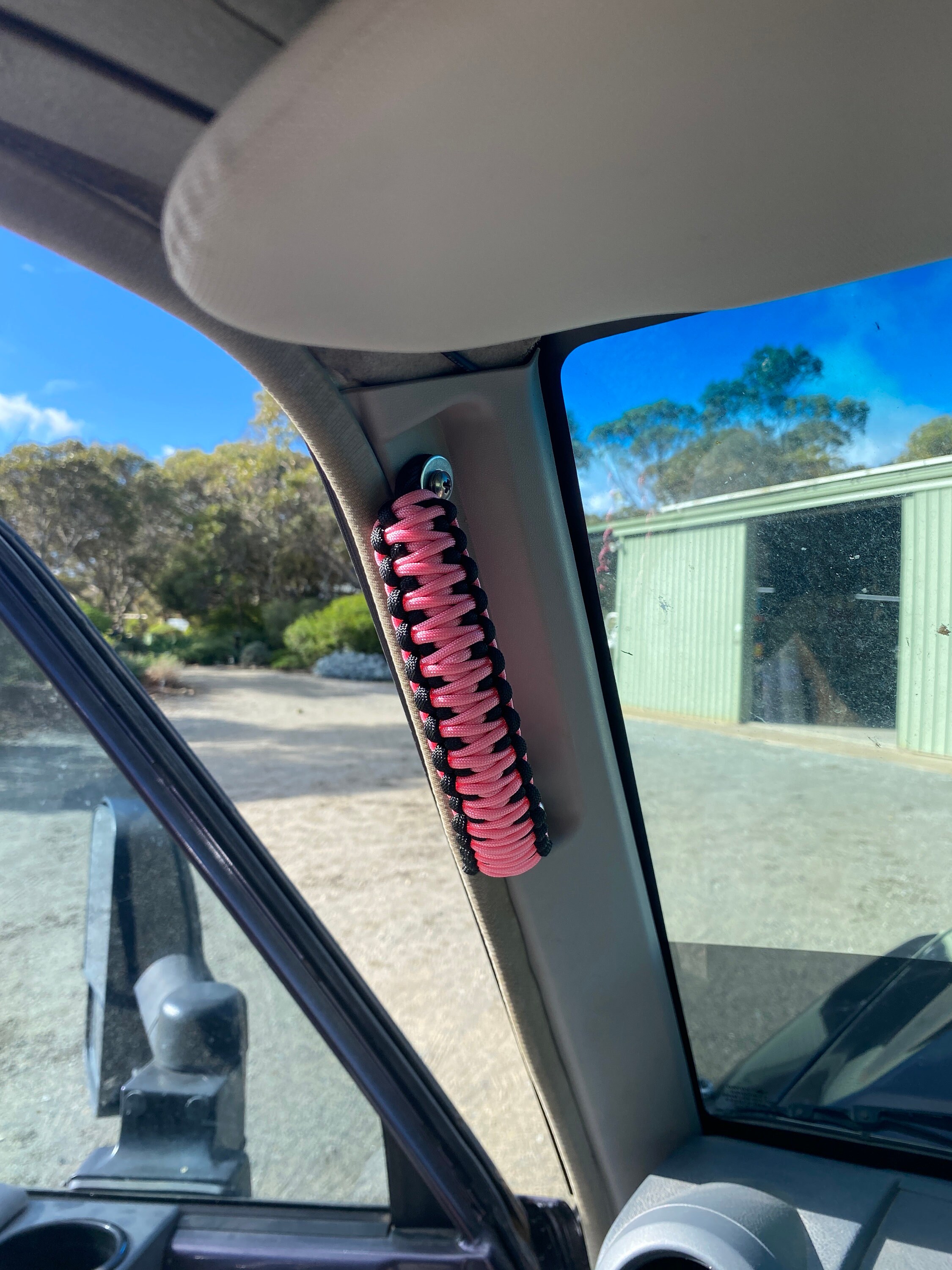 Custom Double Colour Paracord Car Grab Handle - Etsy