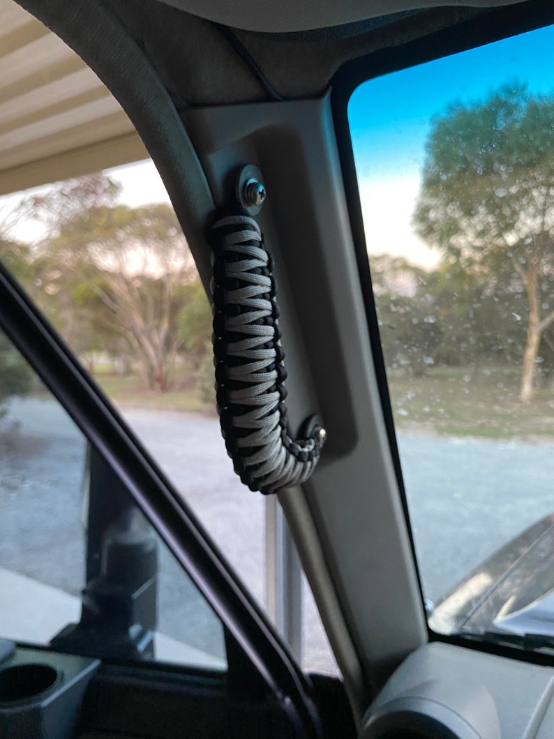 Grey Paracord Car Grab Handle - Etsy