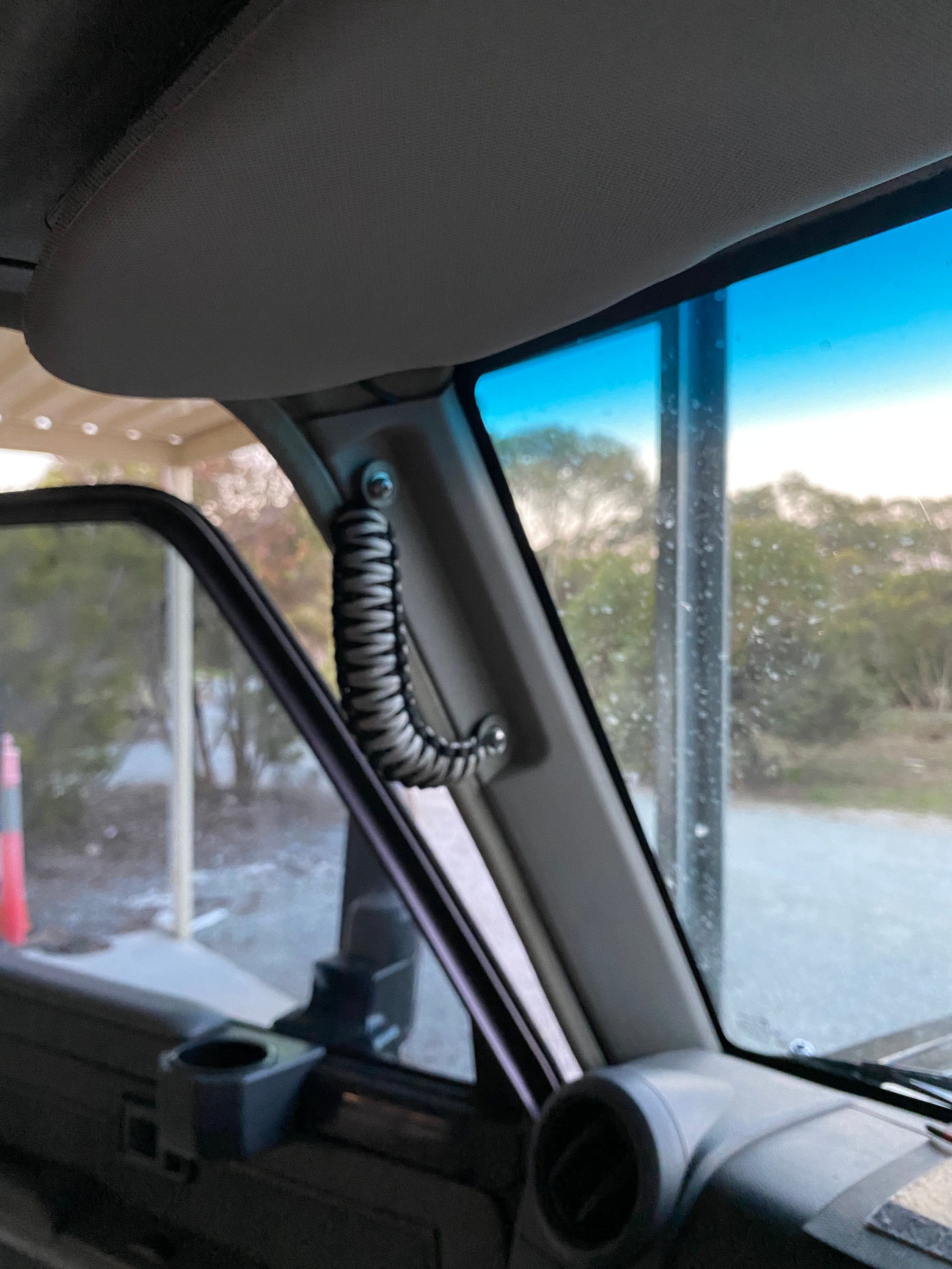 Grey Paracord Car Grab Handle - Etsy