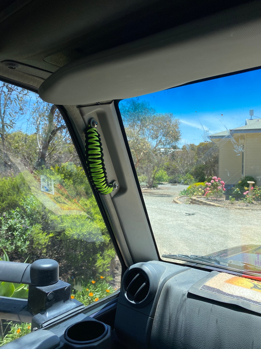 Green Car Grab Handles - Etsy