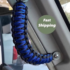 Dark Blue Paracord Car Grab Handle - Etsy