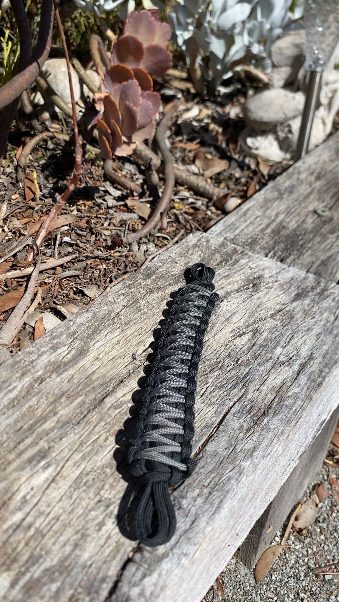 Charcoal Grey Paracord Car Grab Handle - Etsy